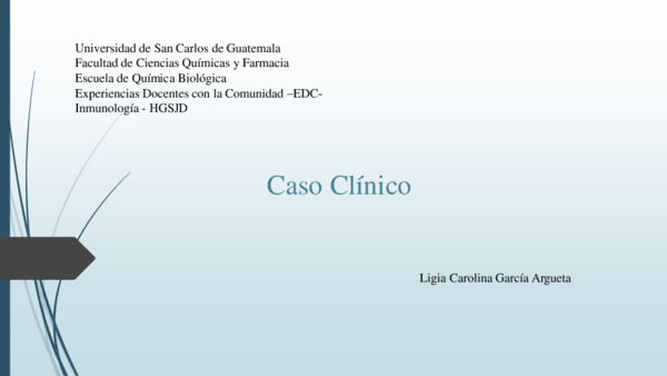 (PPT) Caso Clinico derrame pleural exudativo paraneoplásico