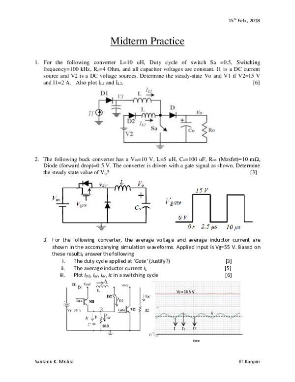 (PDF) Midterm Practice