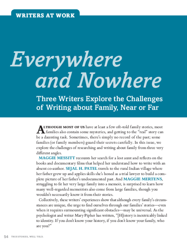 (PDF) The Case of the Missing Co-Author