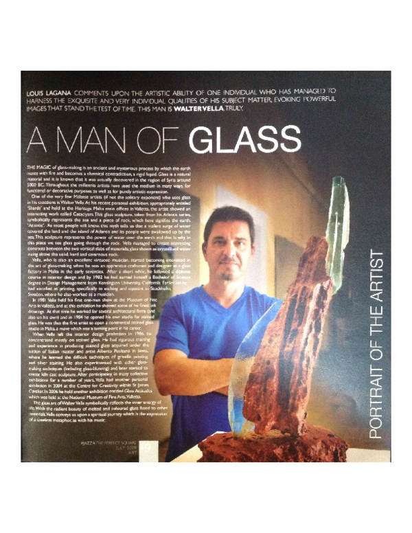 (PDF) A Man of Glass