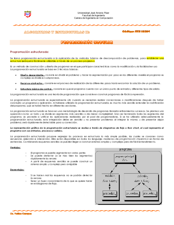 (PDF) Programación estructurada