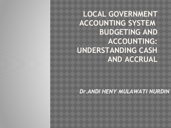(PPT) Local government accounting system 2