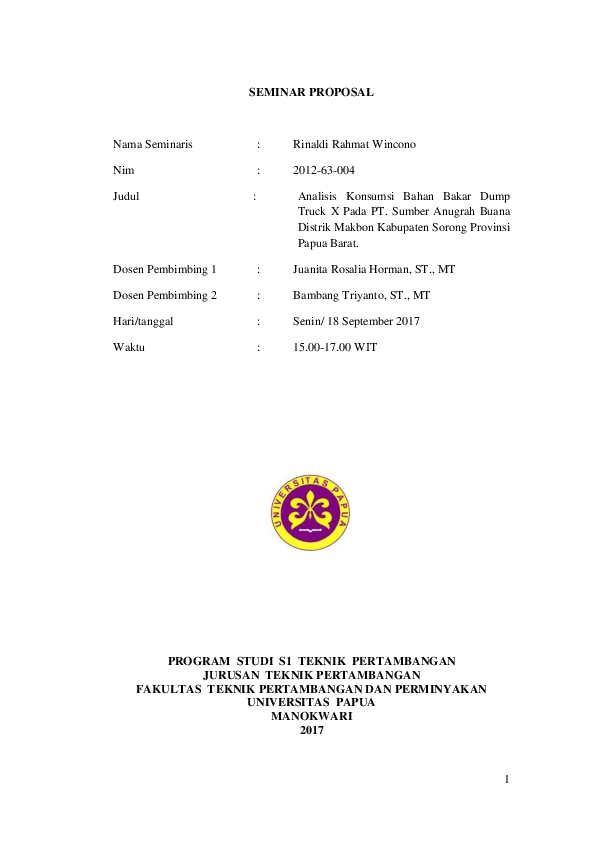 (DOC) SEMINAR PROPOSAL