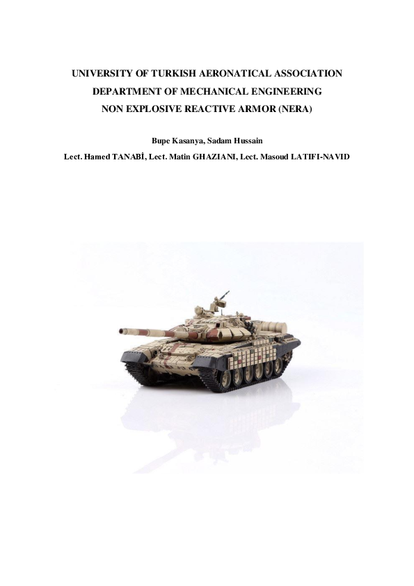 (PDF) UNIVERSITY OF TURKISH AERONATICAL ASSOCIATION DEPARTMENT OF ...