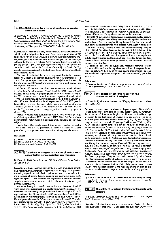 (PDF) Self-harming behavior and serotonin: A genetic association study ...