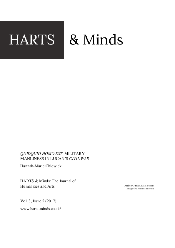 (DOC) Quidquid homo est: military manliness in Lucan's Civil War