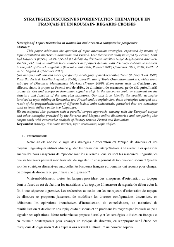 (DOC) Strategies discursives Alice Ionescu Craiova final