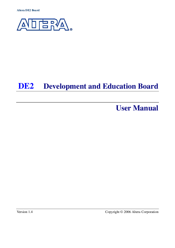 (PDF) DE2 UserManual | Sagnik Nath - Academia.edu