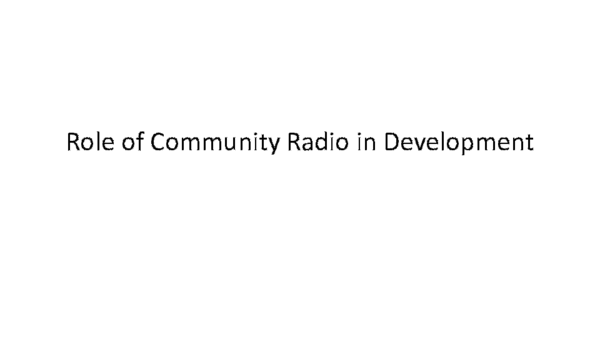 (PPT) community radio in d.ppt