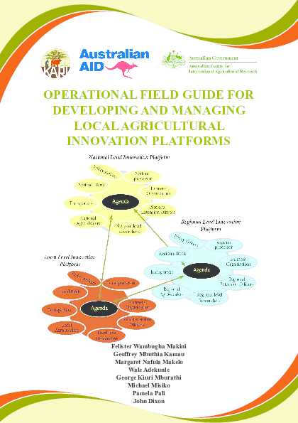 (PDF) OPERATIONAL FIELD GUIDE FOR DEVELOPING AND MANAGING LOCAL ...