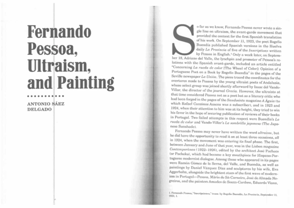 (PDF) Fernando Pessoa, Ultraism, and Painting.pdf