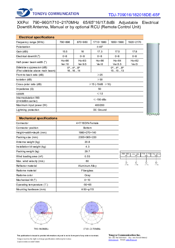 (PDF) Electrical specifications