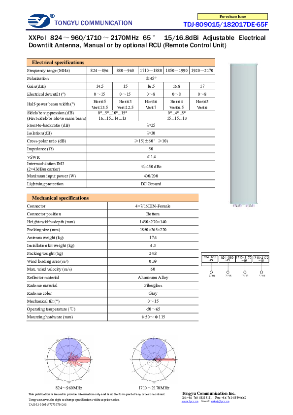 (PDF) Electrical specifications