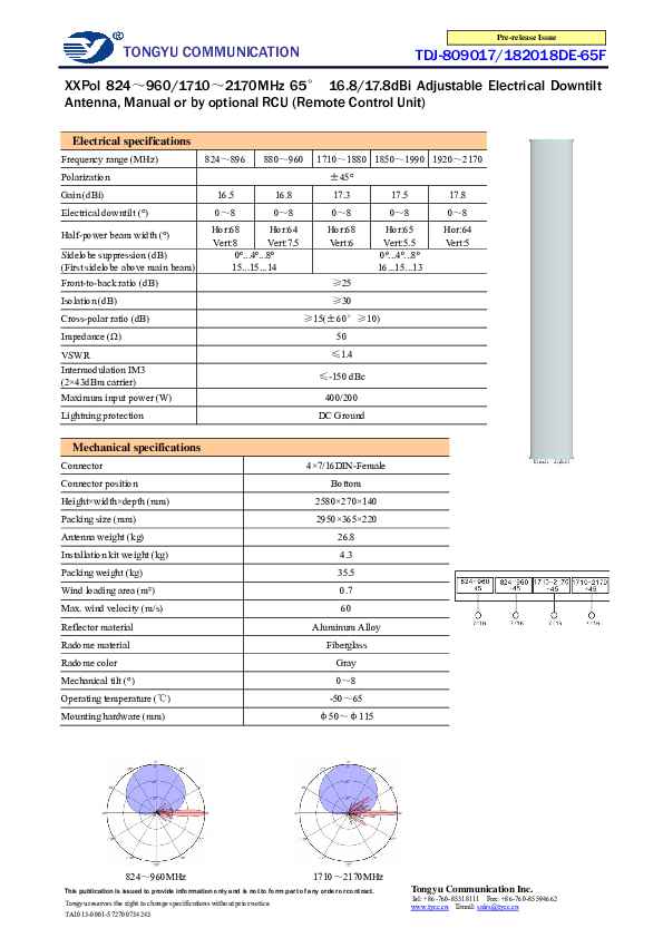 (PDF) Electrical specifications