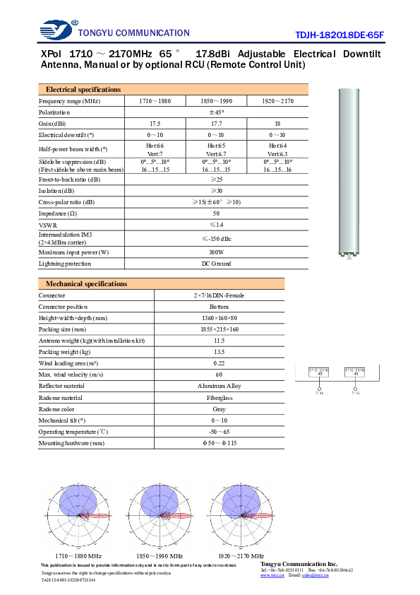 (PDF) Electrical specifications