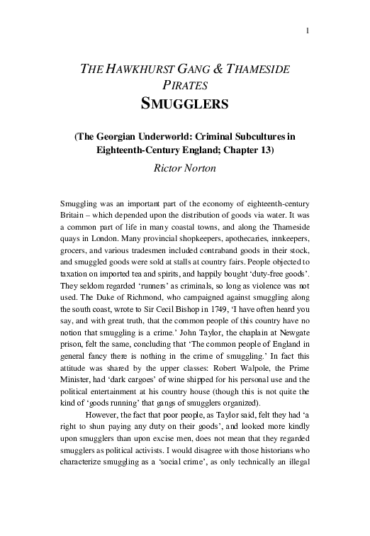 (PDF) Smugglers