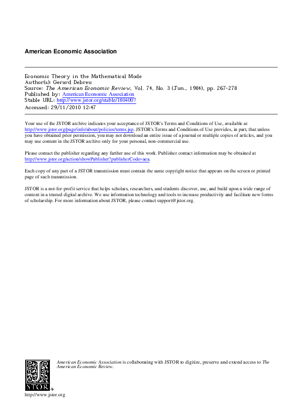(PDF) American Economic Association