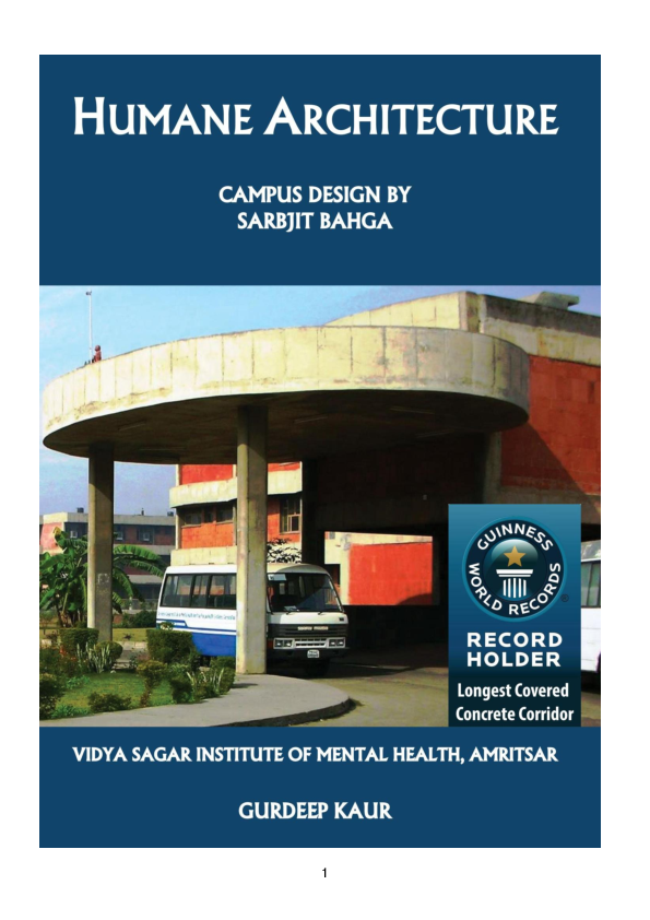 (PDF) HUMANE ARCHITECTURE: Campus Design by Sarbjit Bahga