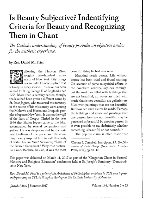 (PDF) Is Beauty Subjective? Identifying Criteria for Beauty and ...