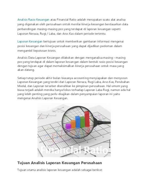 (DOC) Analisis Rasio Keuangan