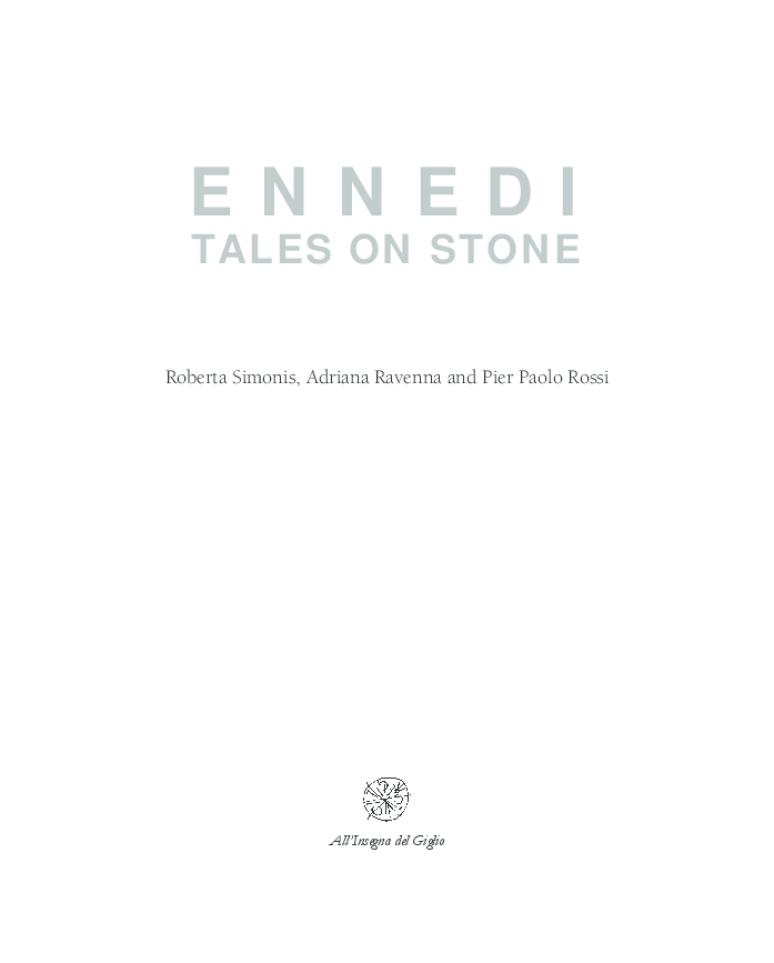 (PDF) E N N E D I TALES ON STONE