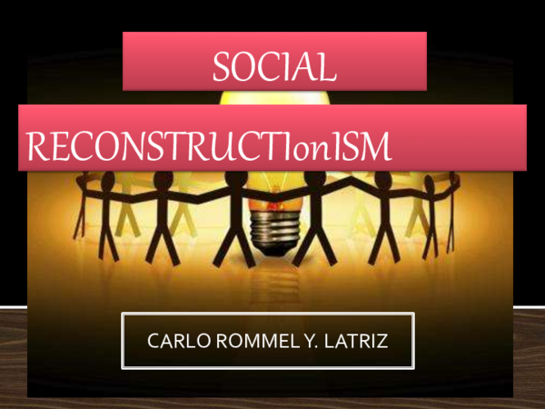 (PDF) RECONSTRUCTIonISM SOCIAL