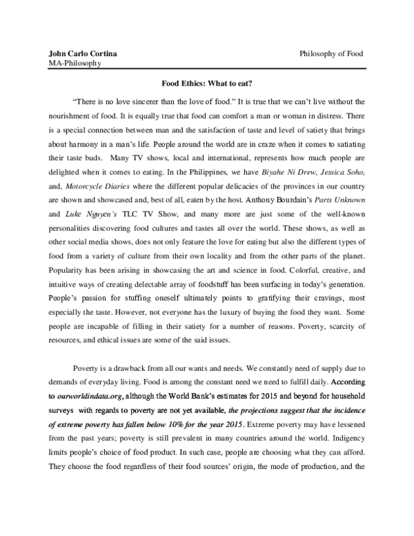 (DOC) philosophy of food.docx