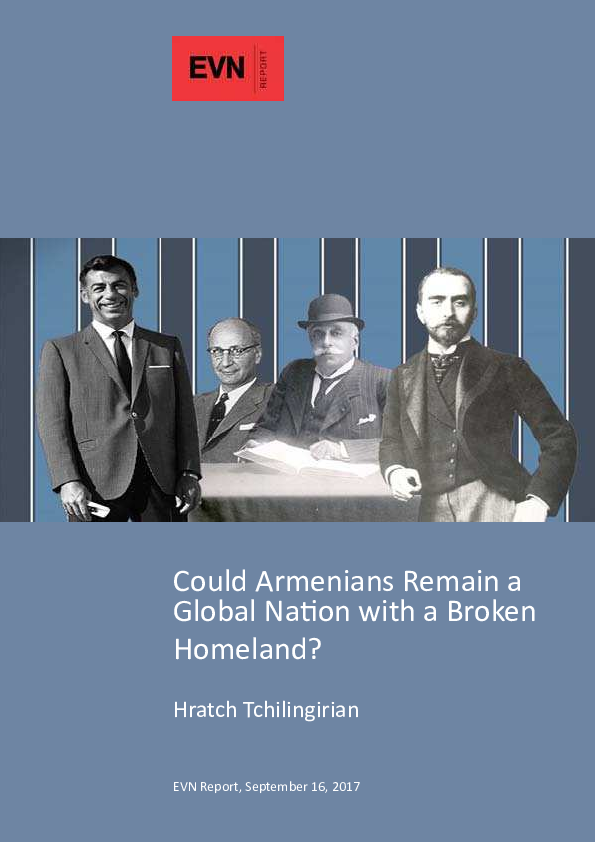 (PDF) Hratch Tchiligirian, "Could Armenians Remain a Global Nation with ...