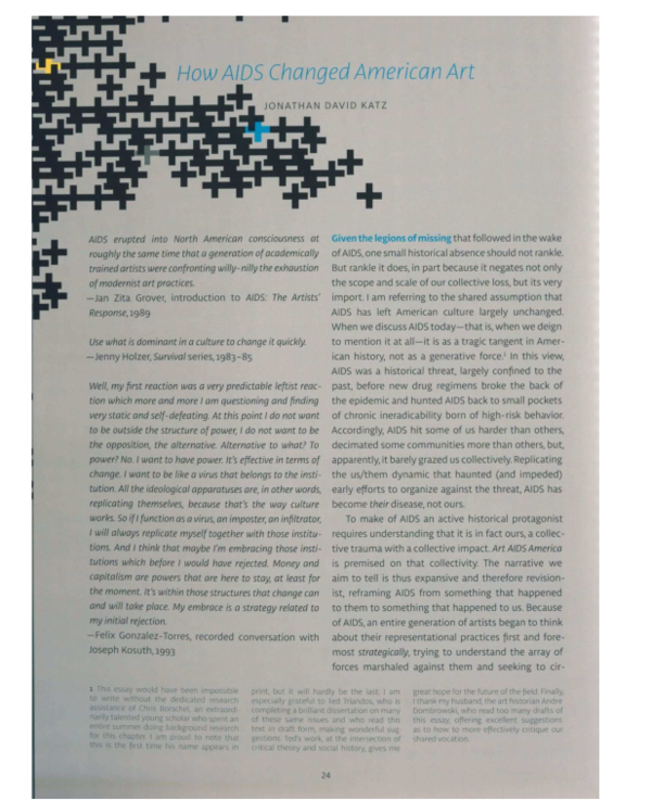 (PDF) Art AIDS America