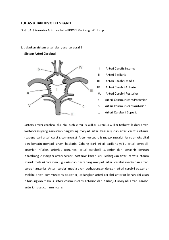 (DOC) TUGAS UJIAN DIVISI CT SCAN 1