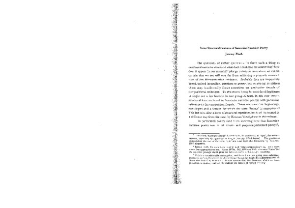 (PDF) Some Structural Features of Sumerian Narrative Poetry