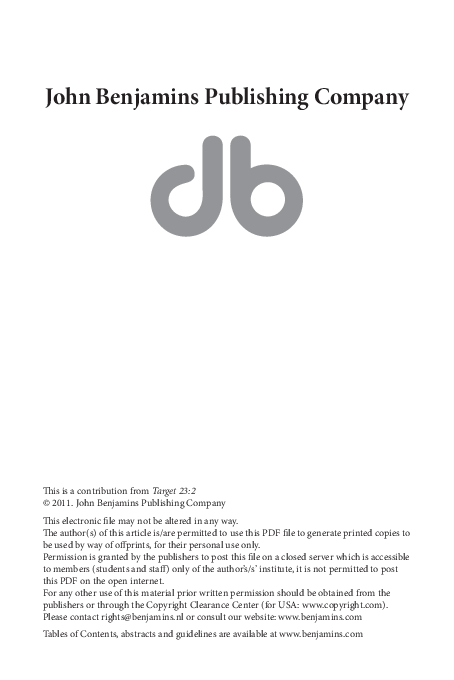 (PDF) In defence of polysystem theory