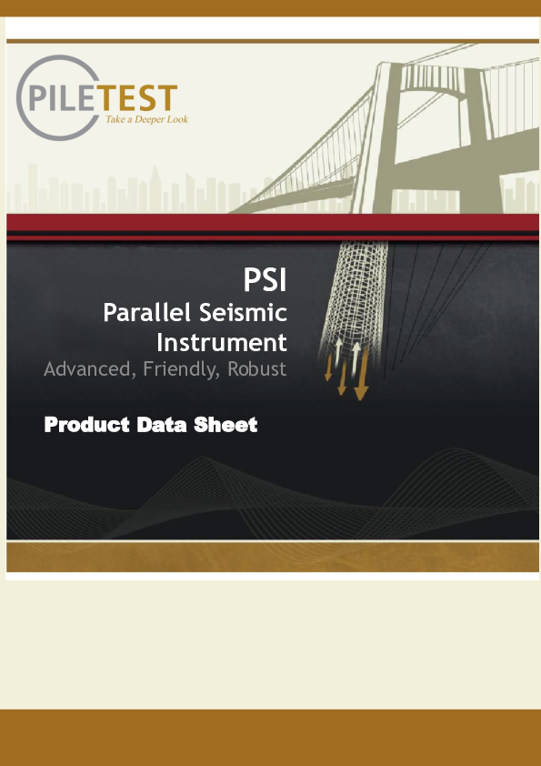(PDF) PSI Parallel Seismic Instrument