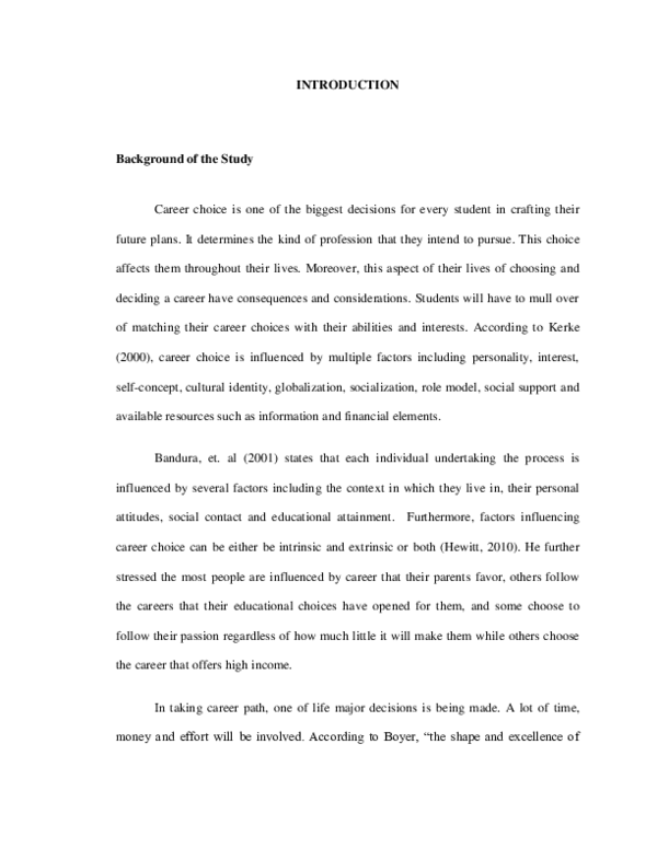 (DOC) INTRODUCTION Background of the Study