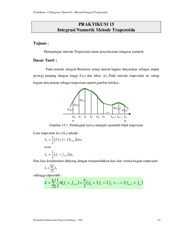 (PDF) Praktikum6_15 integrasi numerik metode trapesoida.pdf