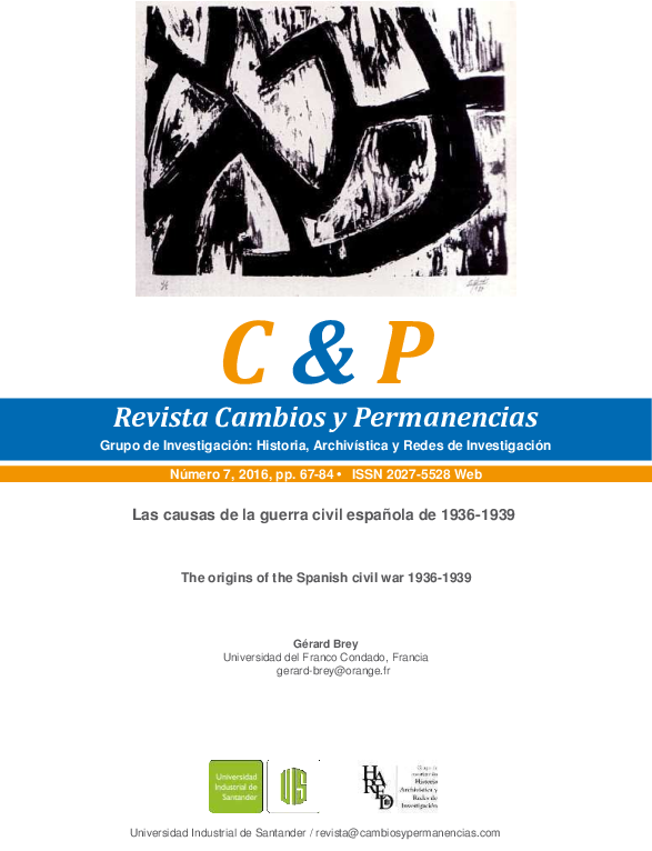 (PDF) Las causas de la guerra civil española de 1936-1939 / The origins ...