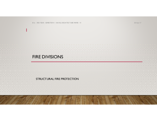 (PDF) FIRE DIVISIONS STRUCTURAL FIRE PROTECTION
