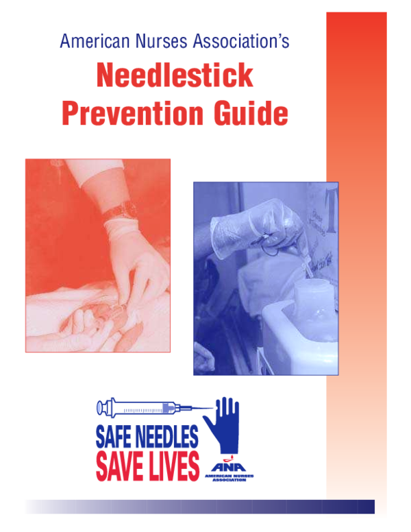(PDF) American Nurses Association's Needlestick Prevention Guide