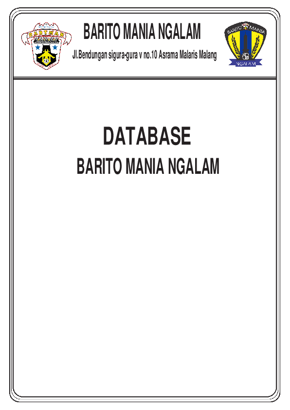 (DOC) PROFIL [BARITO MANIA NGALAM] VISI MISI & MOTTO [BARITO MANIA NGALAM