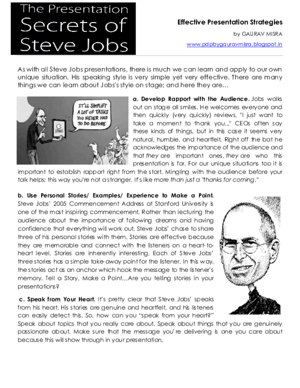 (PDF) Effective Presentation Strategies