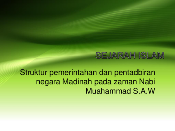 (PPT) Sejarah islam