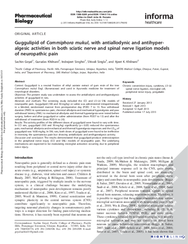 (PDF) . Guggulipid PB