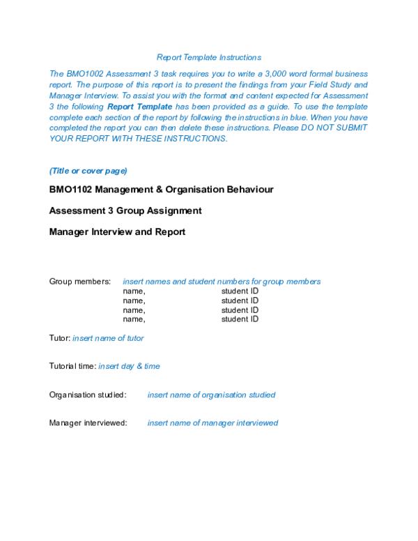 (DOC) Report Template Instructions | Jerome Chong - Academia.edu