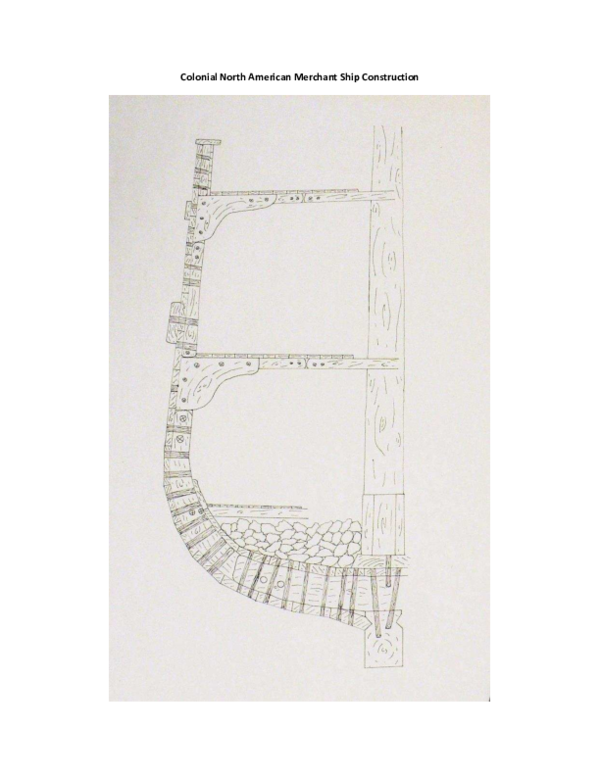 (PDF) Colonial North American Merchant Ship Construction