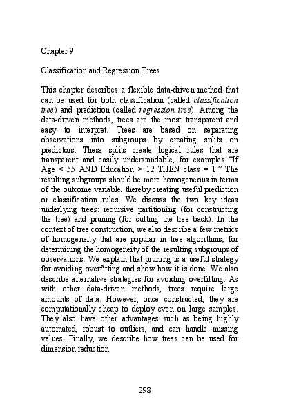 (PDF) Classification and Regression Trees