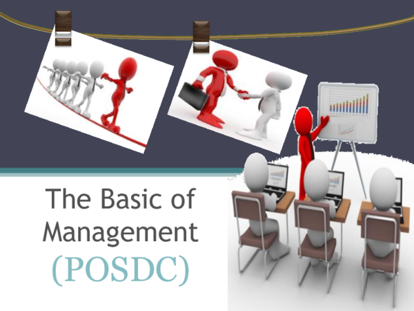 (PPT) The Basic of Management PPT