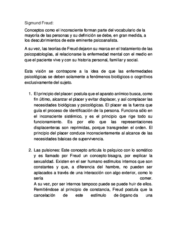 (DOC) Sigmund Freud