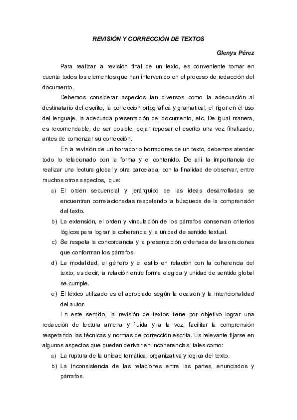 (DOC) REVISIÓN Y CORRECCIÓN DE TEXTOS