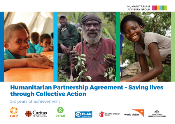 (PDF) Humanitarian Partnership Agreement – Saving Lives through ...