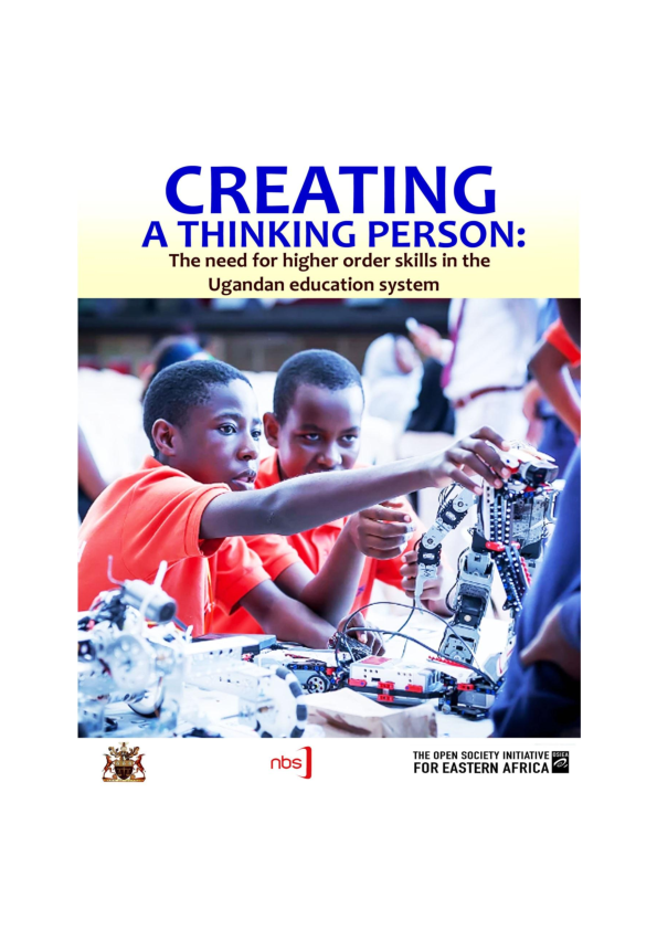 (PDF) Creating a Thinking Person - The need for higher order skills in ...